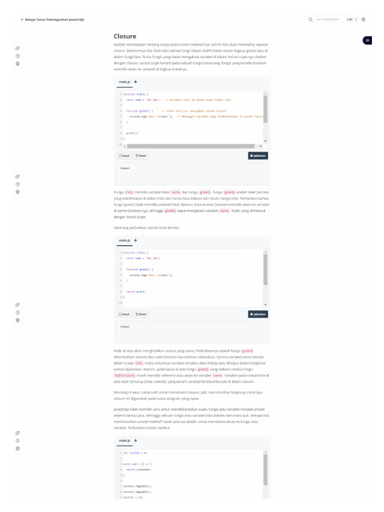 Closure (Dicoding) - ScreenCapture | PDF