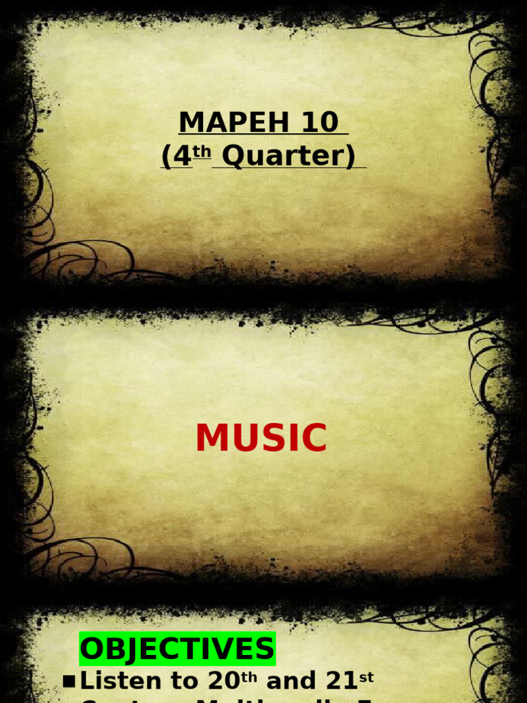 Philippine Multimedia Forms in Arts | PDF | Opera | Performing Arts