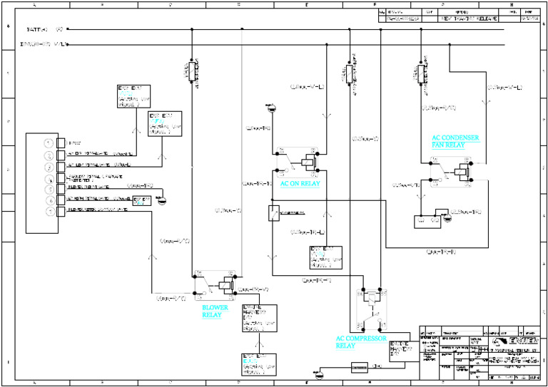 Ac Schematics e483 Cng i5 ( Pro 2000 ) | PDF
