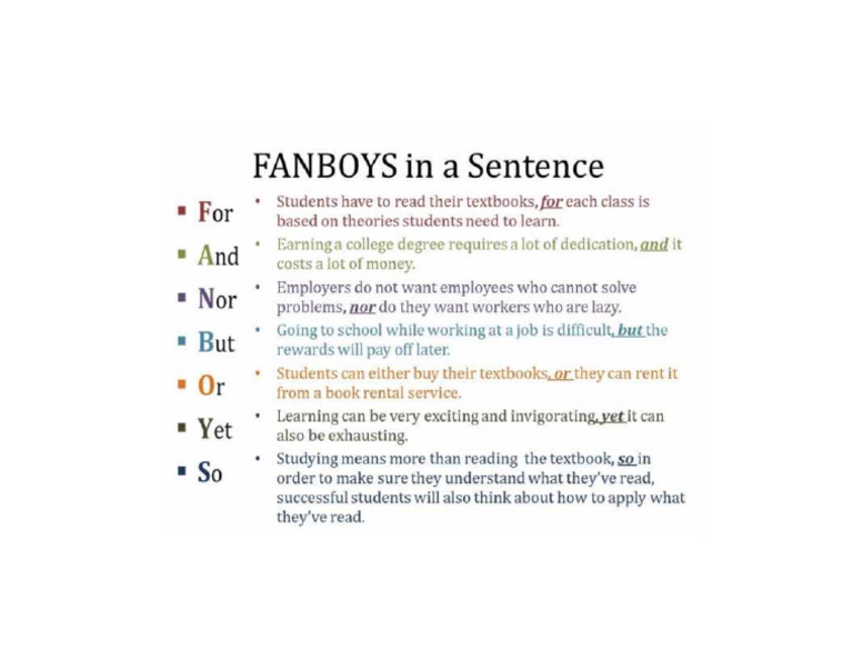 FANBOYS | PDF