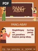 Pang-Abay Na Panang-Ayon at Pananggi | PDF