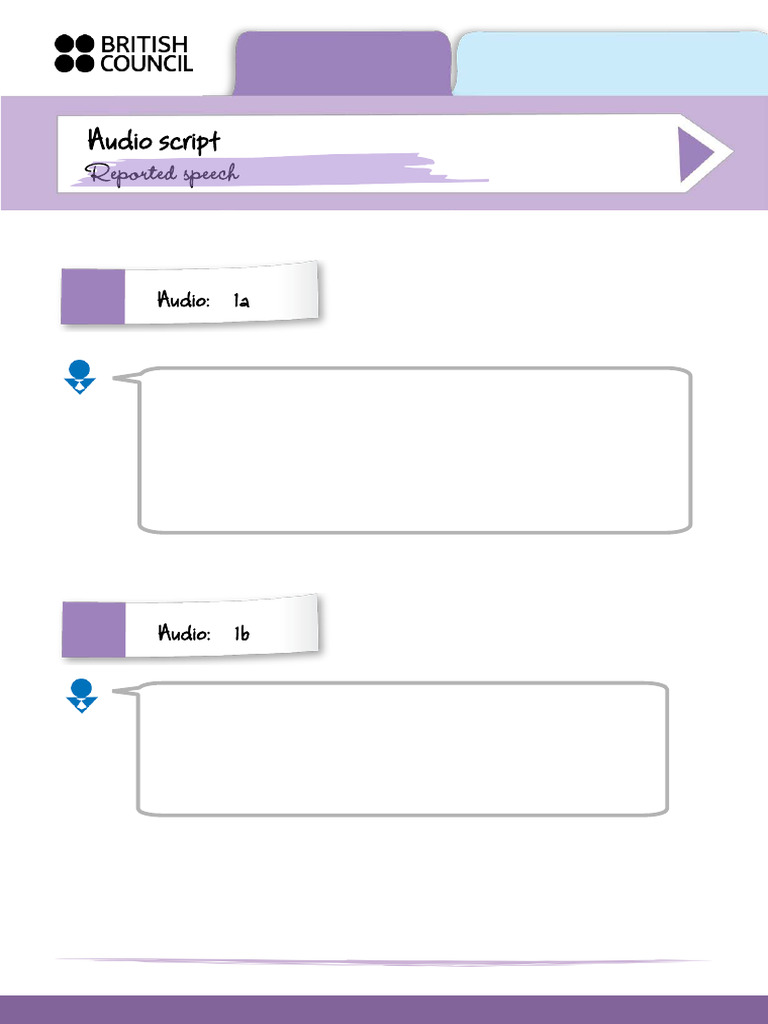Reported Speech | PDF