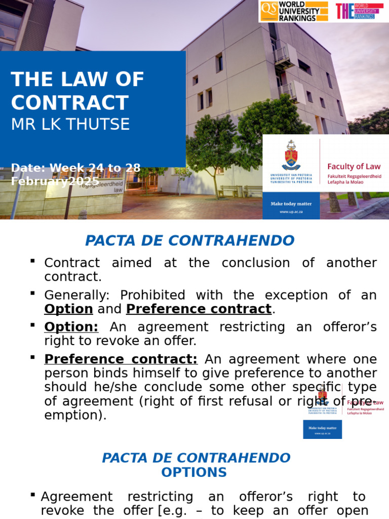 KTR 211_Theme 2 (Part 2)_2025 | PDF | Breach Of Contract | Offer And ...
