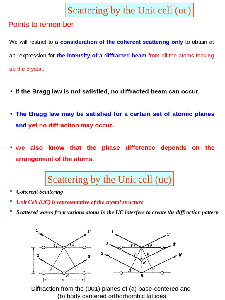 Presentation XRD 8 F | PDF | Diffraction | Mineralogy
