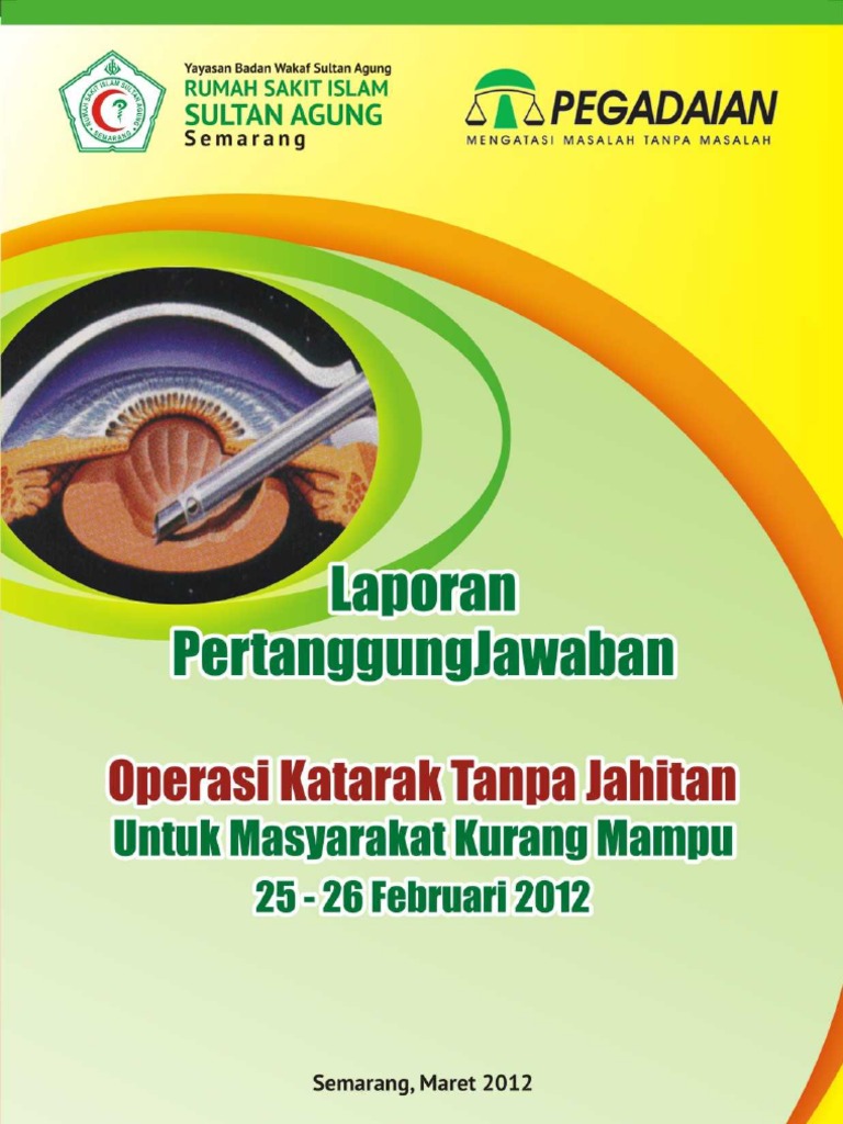 Operasi Katarak RS Islam Sultan Agung Dan Perum Pegadaian | PDF | Bisnis