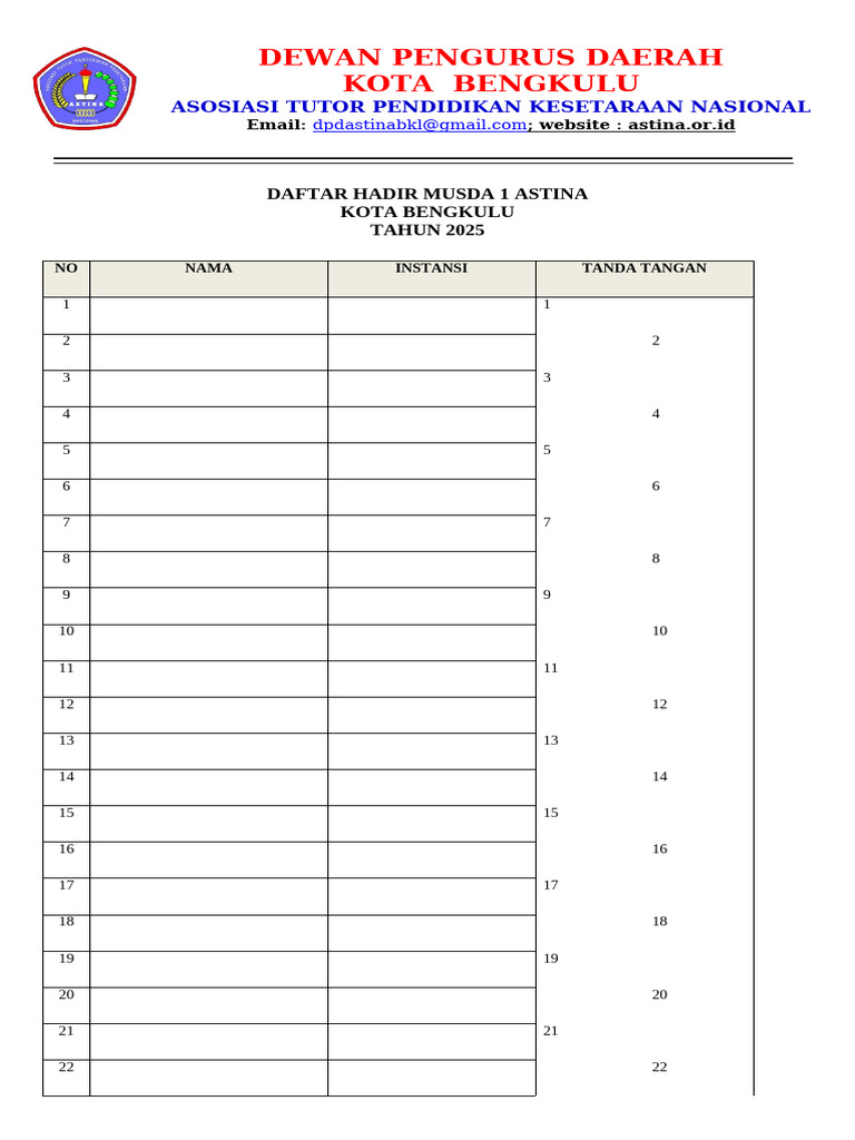 Undangan MUSDA | PDF