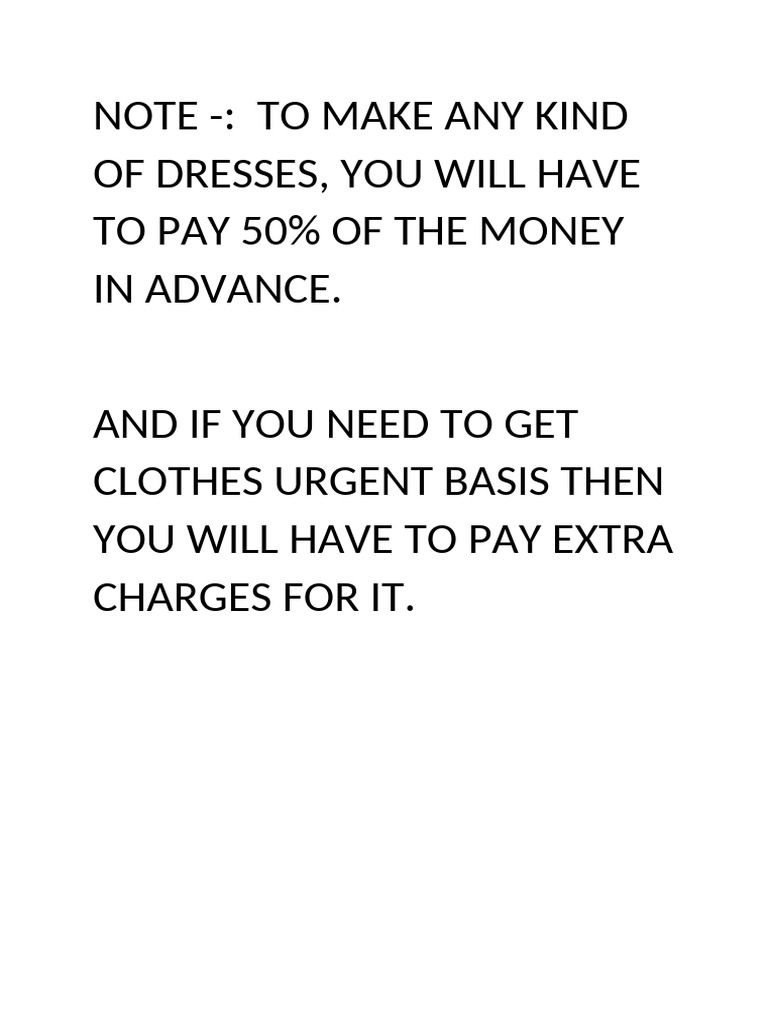 Note Extra Pay | PDF