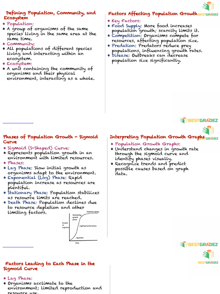 Population: - Key Factors:: Factors Affecting Population Growth ...