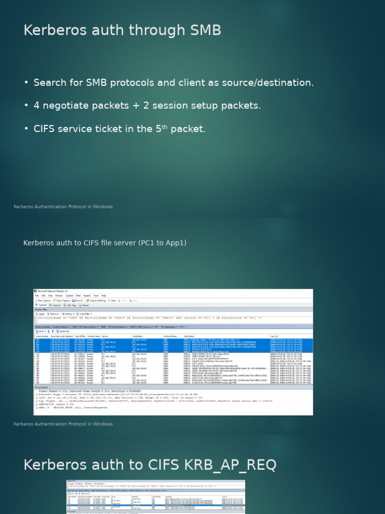 3.5+Kerberos+auth+through+SMB | PDF