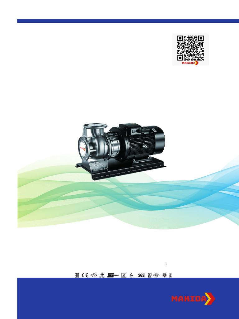 Makida MSP Horizontal Centrifugal Pump | PDF | Pump | Corrosion