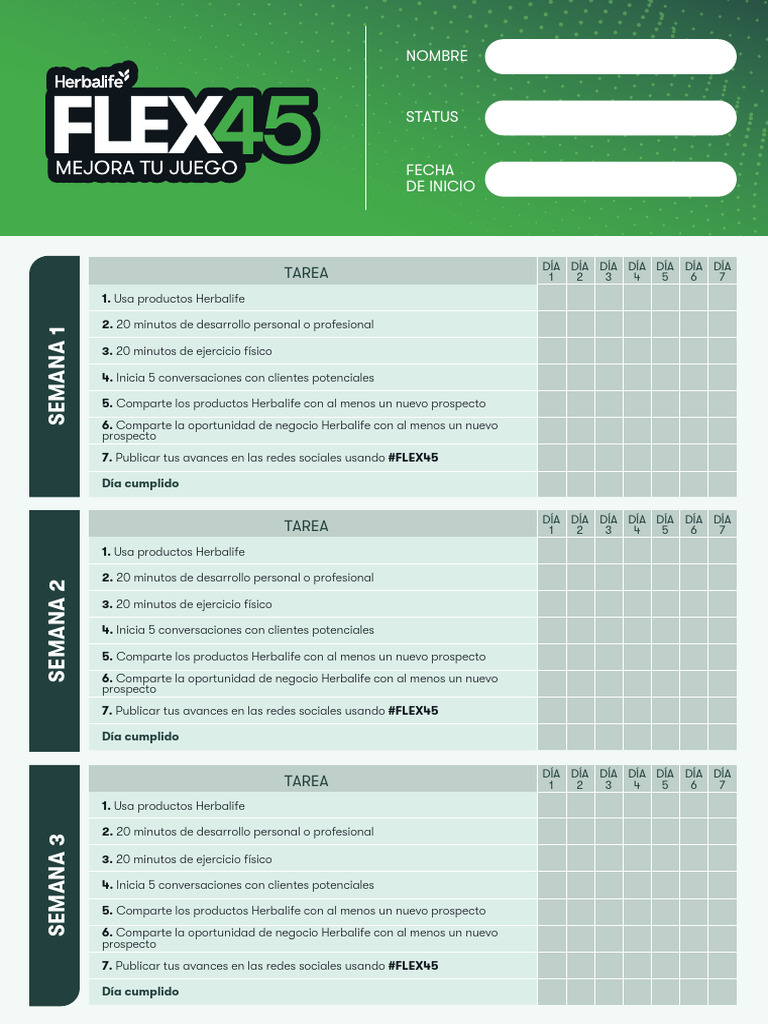 Seguimiento (Tracker) Manual FLEX45 | PDF