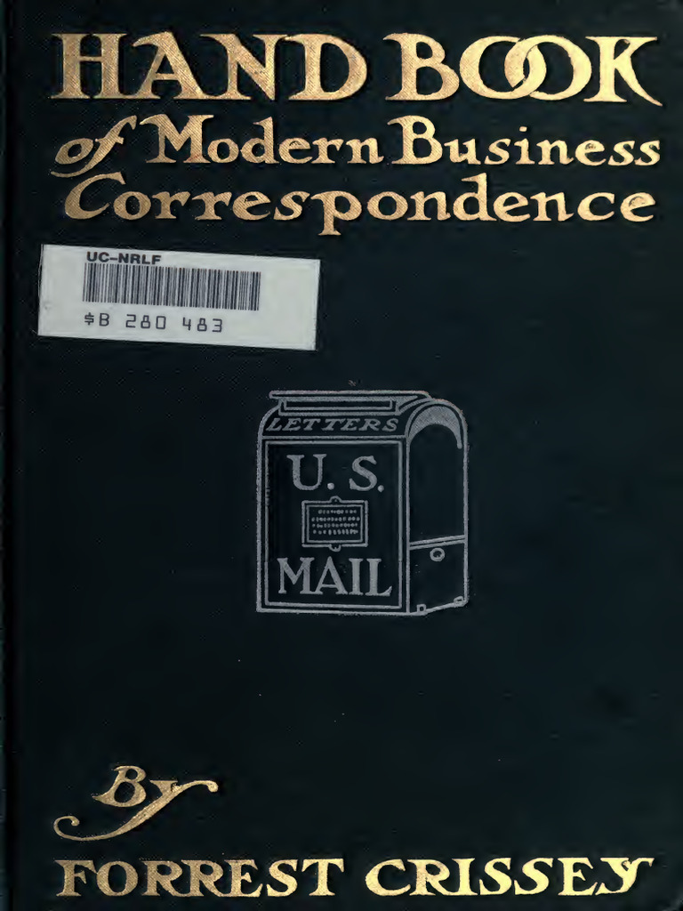 Hand-Book of Modern Business Correspondence (IA ...