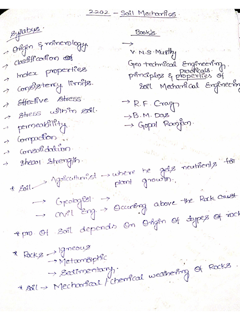 Soil Notes3 | PDF