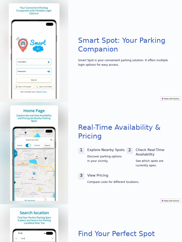Smart Spot Your Parking Companion | PDF