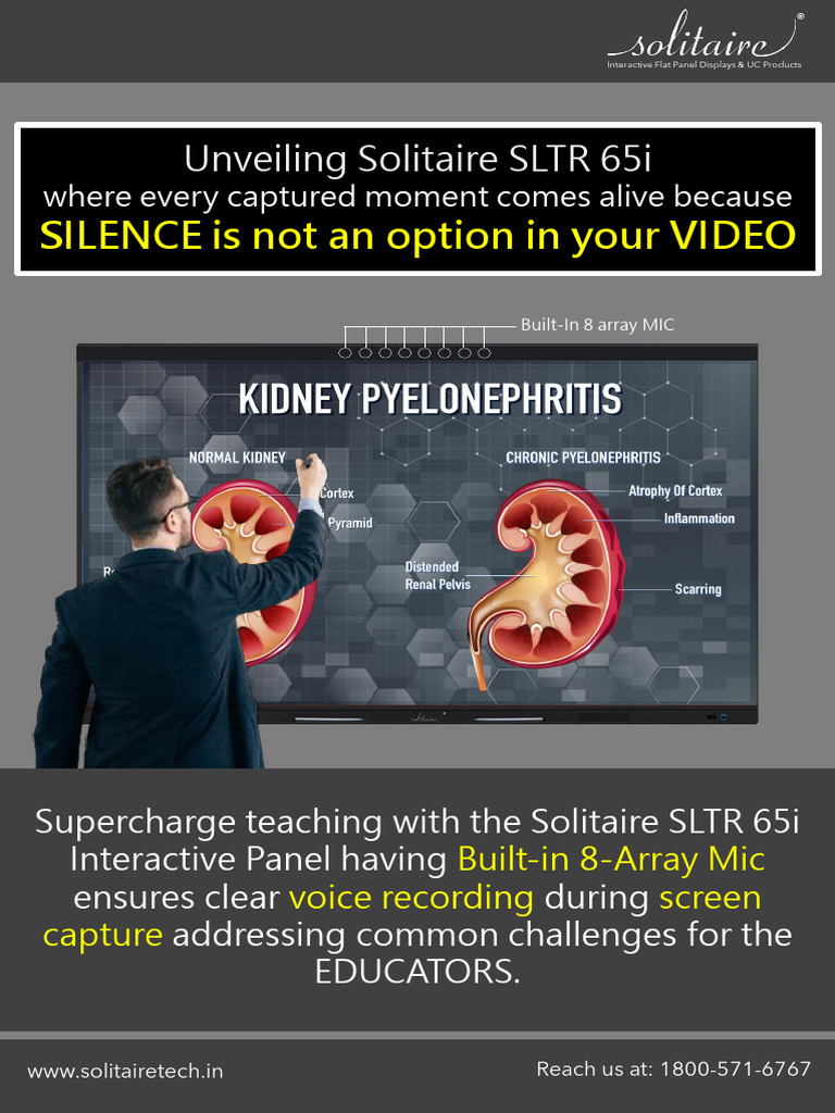 Solitaire SLTR 65i IFPD With Built-In 8 Array | PDF | Computing | Computer Hardware