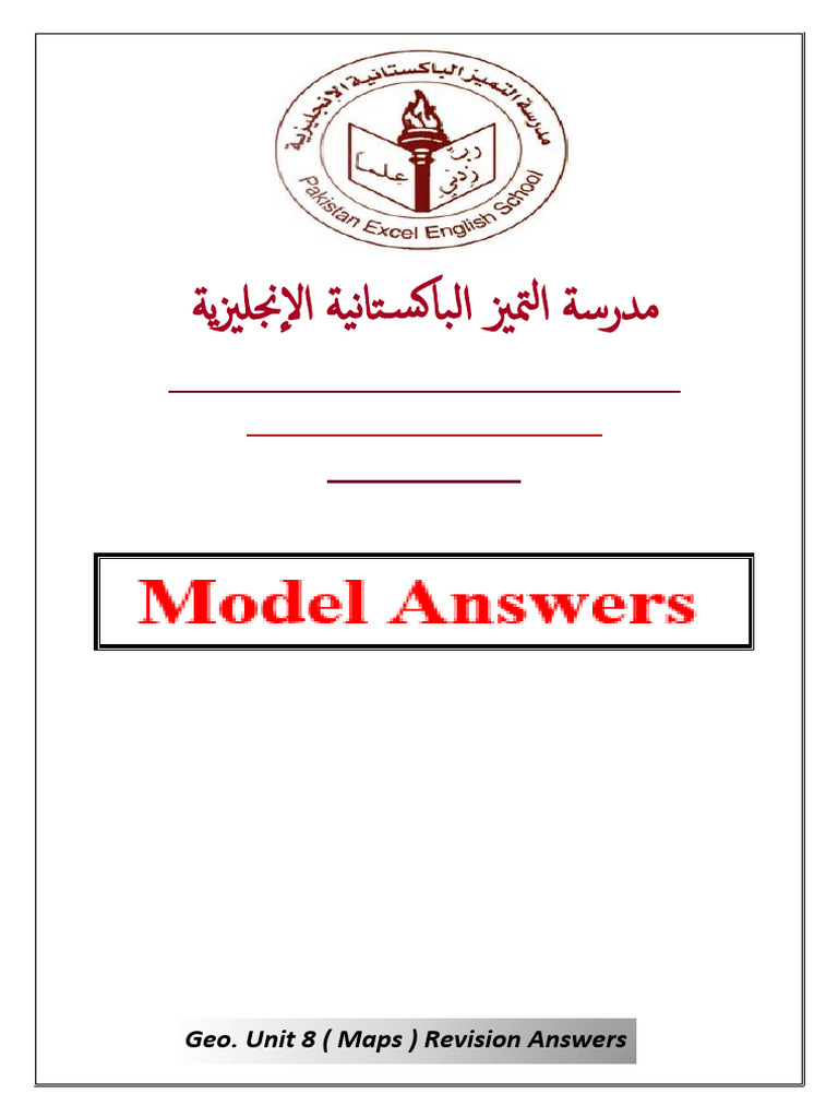 Grade 7 Geo Unit 8 Maps (The Answer Sheet) 2025-1 | PDF | Latitude | Longitude