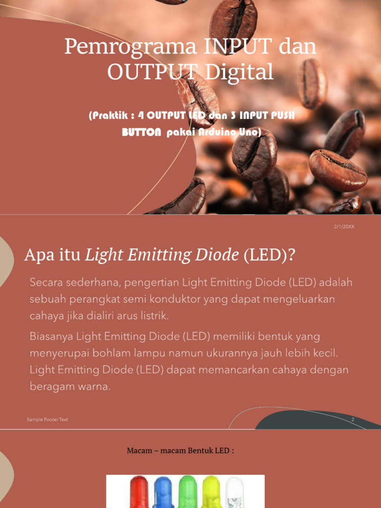 Pemrograma INPUT Dan OUTPUT Digital | PDF