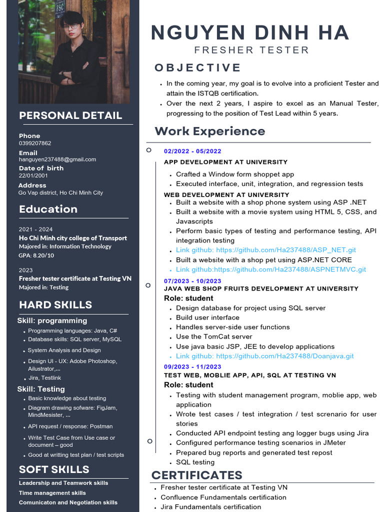 Ha - Hà Nguyễn Đình | PDF | Web Development | Computer Programming