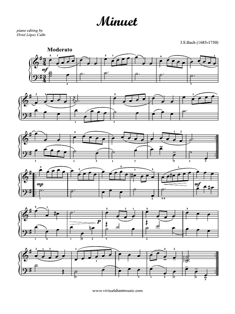 Minuet | PDF