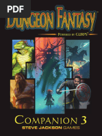 GURPS Character Sheet | PDF | Entertainment | Role Playing Games