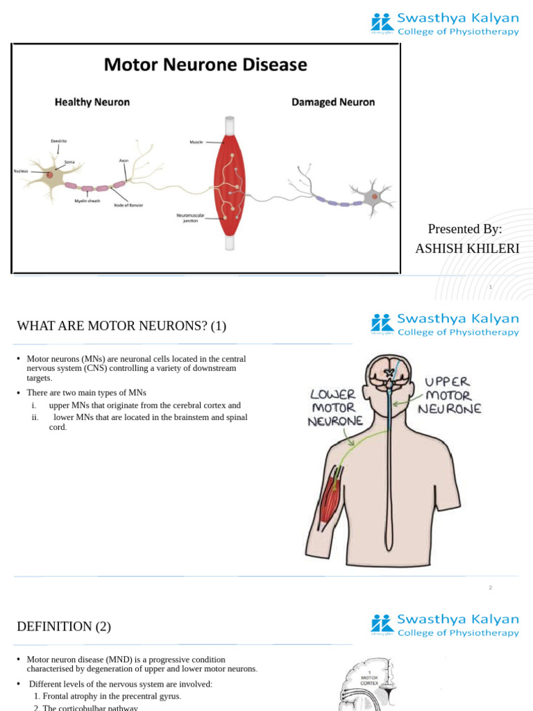 Motor Neuron Disease | PDF | Nervous System | Diseases And Disorders