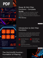 DAX Functions Cheat Sheet | PDF