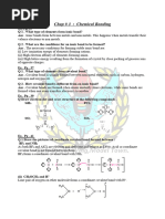 AXE Molecular Geometry Overview | PDF | Chemistry | Atomic