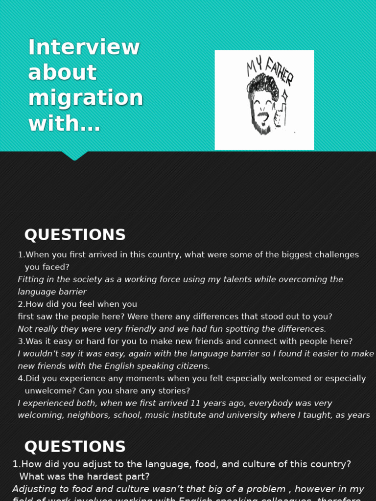 Immigrant Experience: Challenges & Insights | PDF
