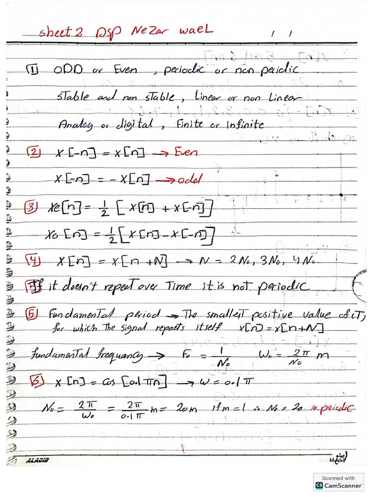 Sheet 2 DSP Updated | PDF