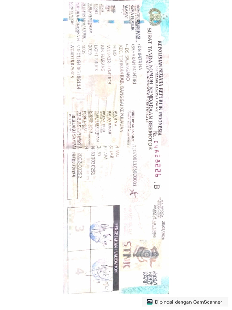 Stnk Saharan Mantiri | PDF