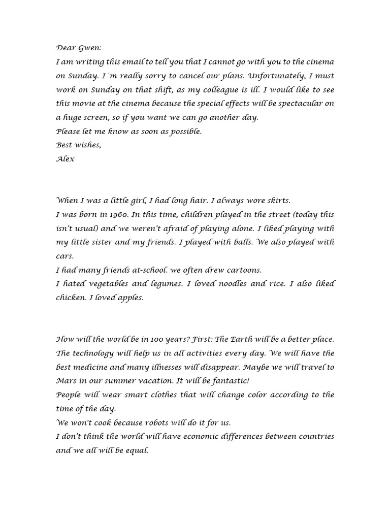 Ejemplos_de_composiciones ingles | PDF