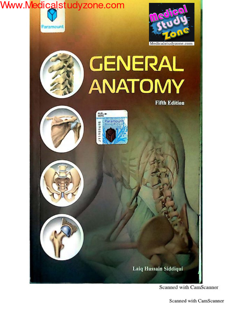 General Anatomy by Laiq Hussain | PDF | Multimedia | Application Software