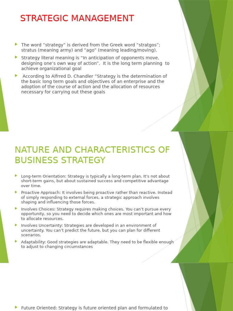 Foundations of Strategic Competitiveness | PDF | Strategic Management ...