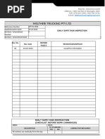 Security Container Check Sheet Form | PDF