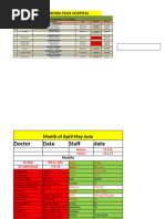 December Duty Roster 2024 | PDF