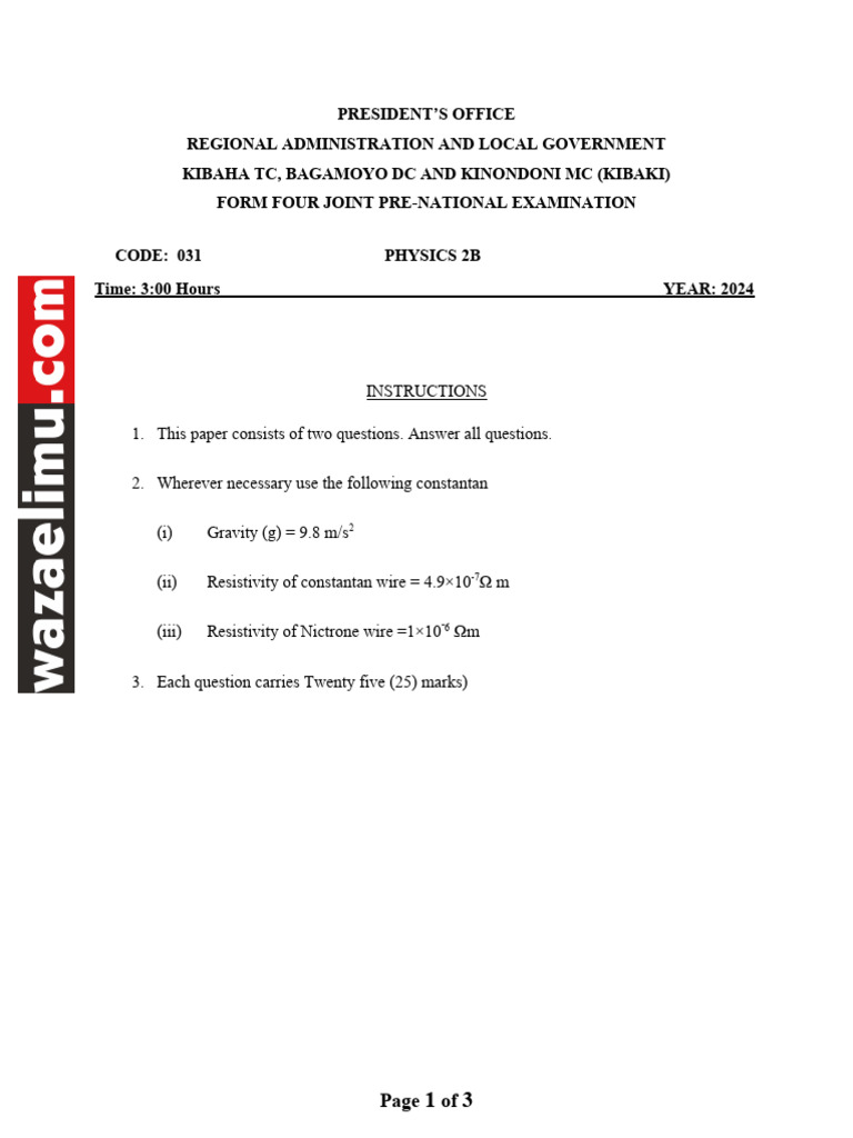 Physics 2B F 4 | PDF | Electrical Engineering | Electricity