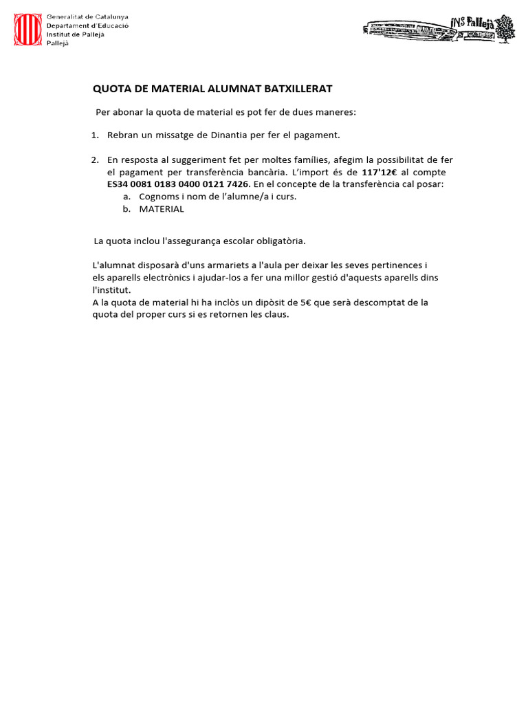 Quota Material Btx (1) | PDF