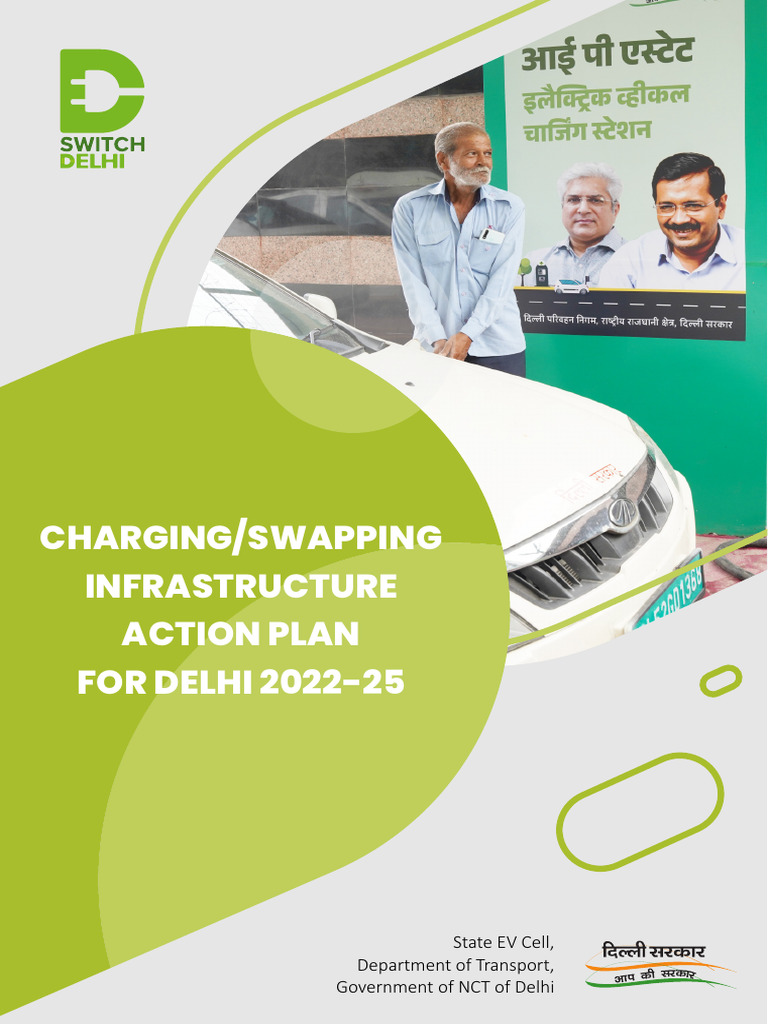 EV Charging Action Plan of Delhi | PDF | Electric Vehicle | Battery Charger