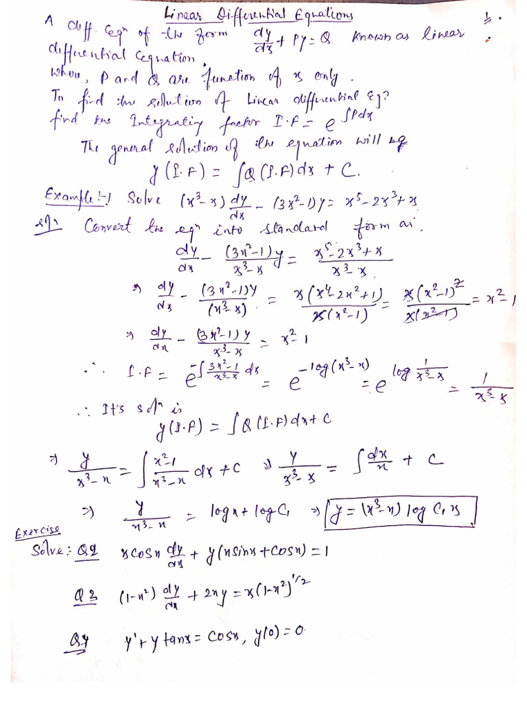 Math Partial Diff 1 | PDF