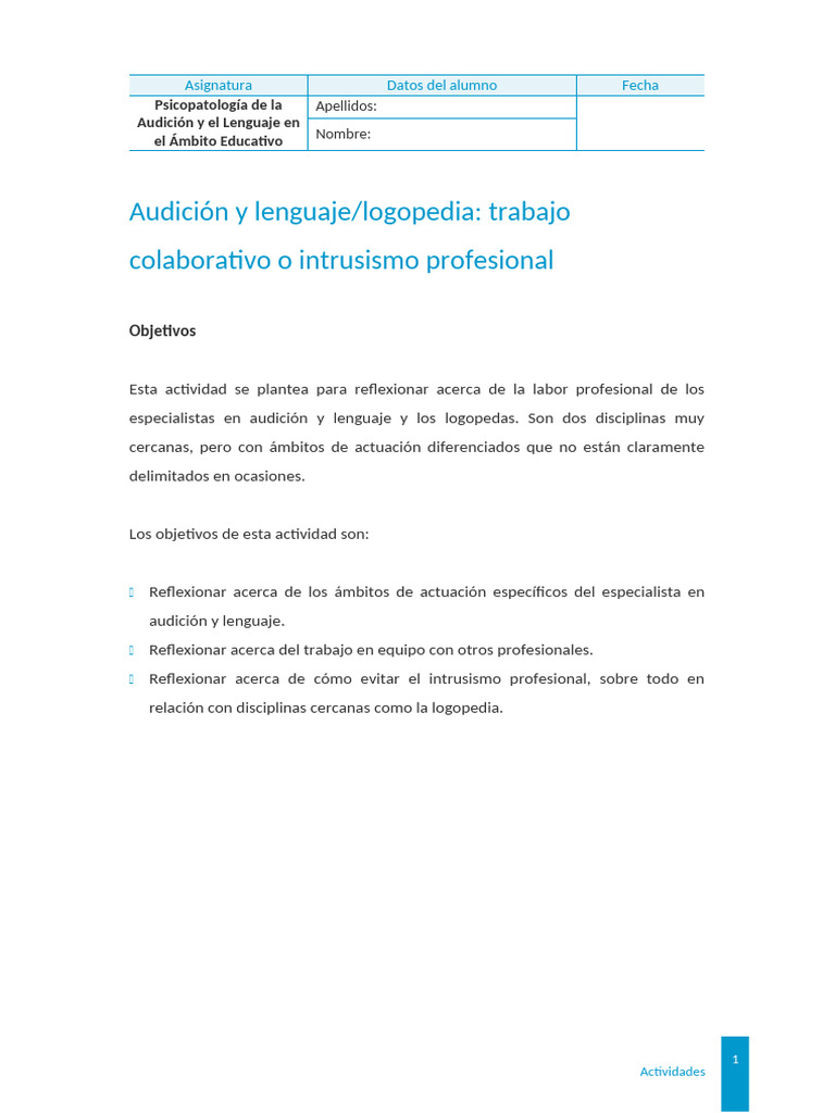 Inf71 Act01 | PDF | Bibliografía | Aprendizaje