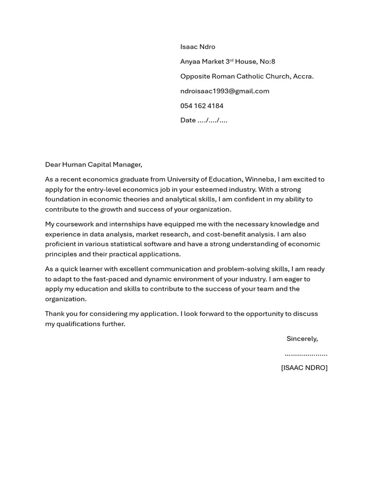 Application Entry Level | PDF