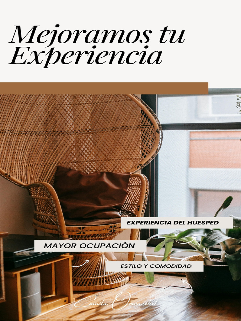 4 Propuesta Prosecto SIMPLE Airbnb Camila Ormazabal | PDF