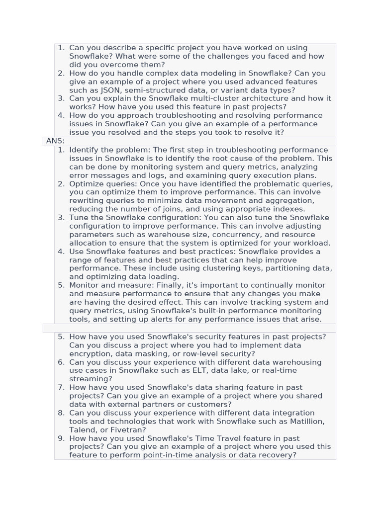 Snowflake Data Modeling Insights | PDF | Data Warehouse | Cluster Analysis