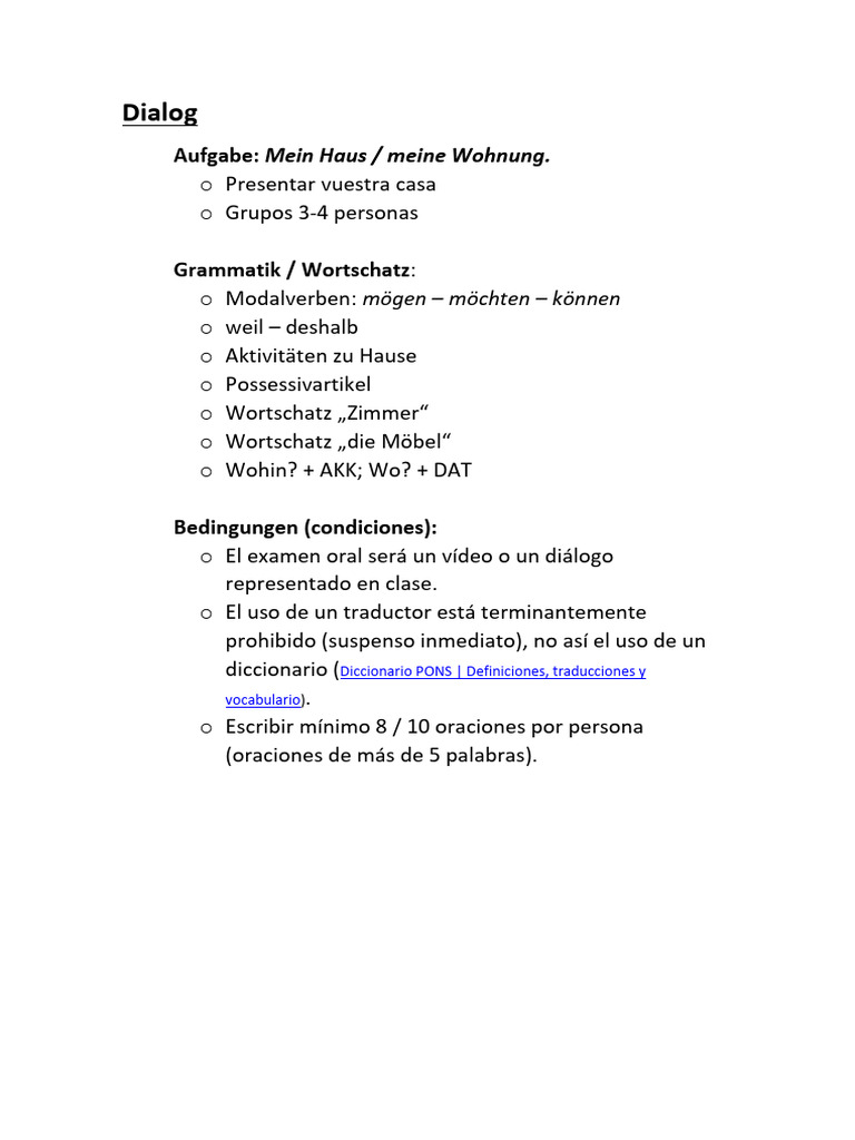 Dialog Das Haus | PDF