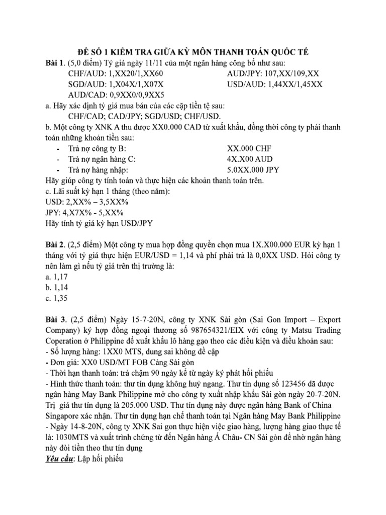 De 1 KT TTQT TL | PDF