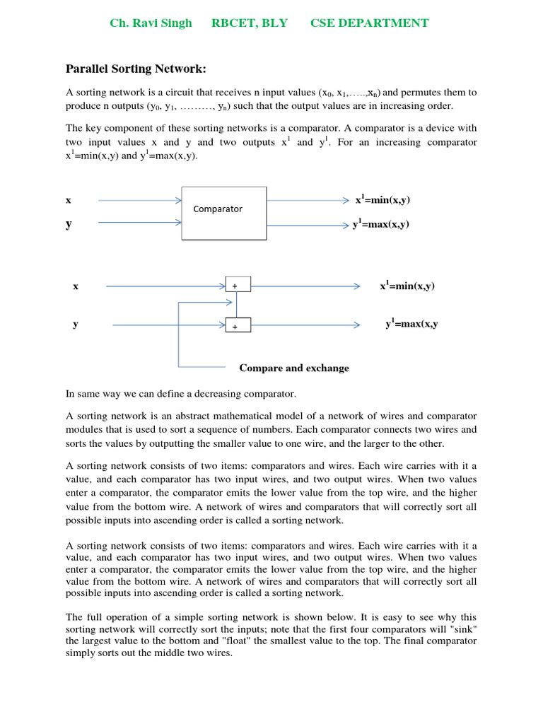 Parallel Algorithms Unit 3 By Dr Choudhary Ravi Singh Pdf Algorithms And Data Structures