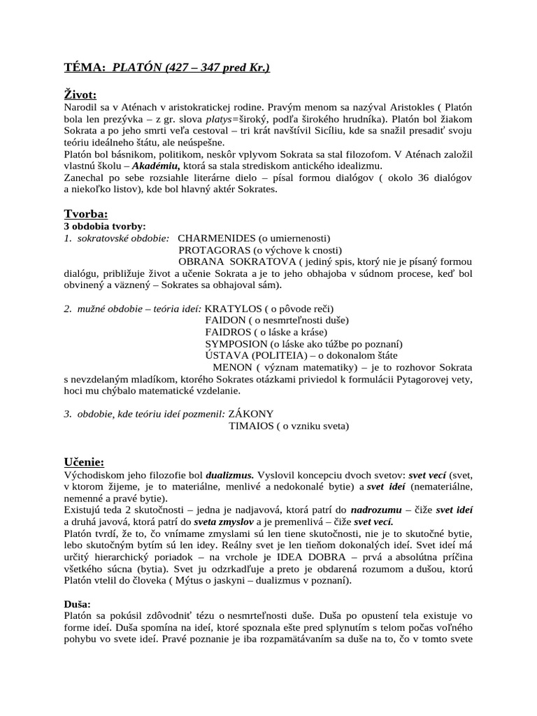 Platón | PDF
