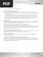 Windows 365 & Windows 11 Licensing Guide | PDF | Microsoft Windows | Virtualization