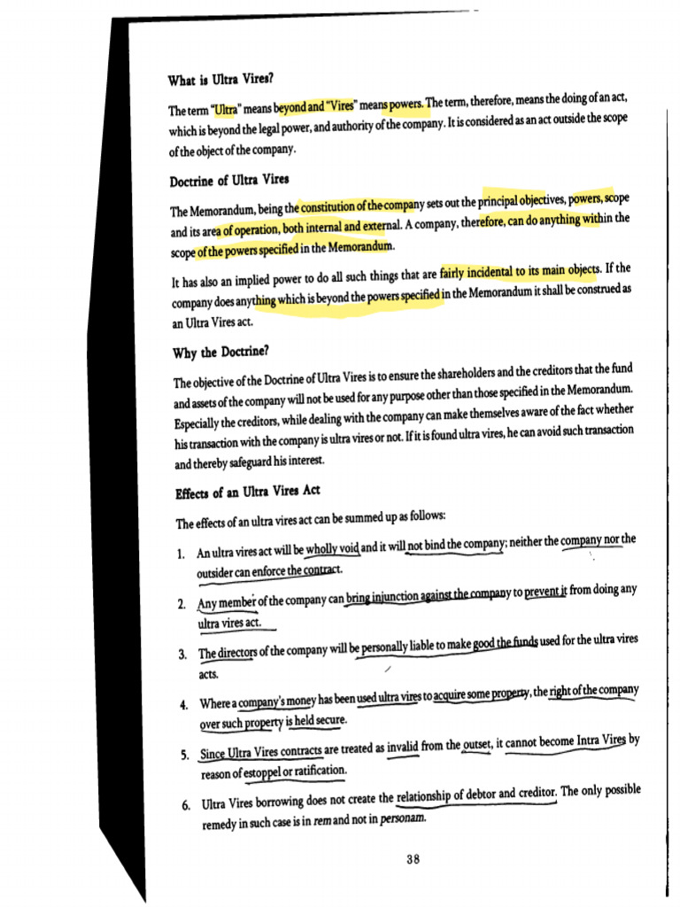 Ultra Vires | PDF