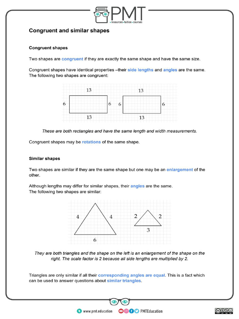F. Rotation, Reflection, Translation and Enlargement 2 | PDF